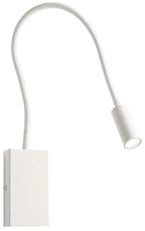 Redo 01-2754 - LED Flexibilní lampička WALLIE LED/3W/230V USB CRI 90 bílá