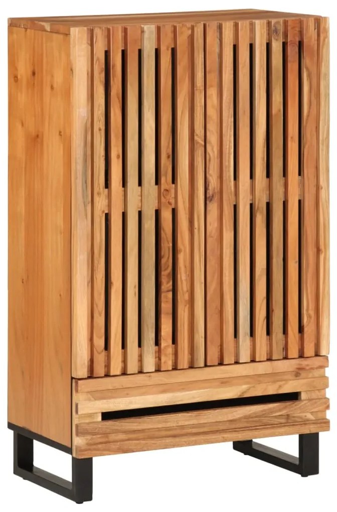 Highboard 60 x 34 x 100 cm masivní akáciové dřevo