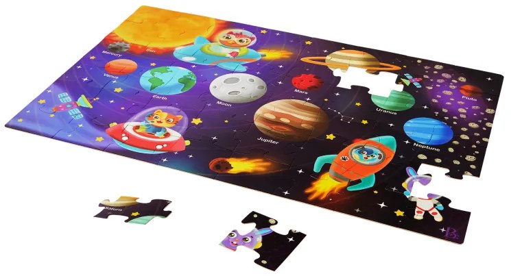 B-Toys Puzzle maxi 48 ks Sluneční soustava