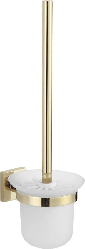 Mexen Rufo toaletní kartáč, zlatý - 7050950-50