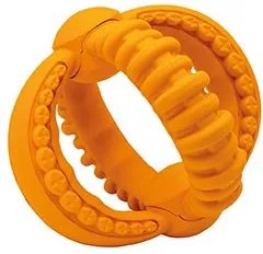 Askino - různí výrobci Hračka pes GOLEM Extreme guma 16x14cm oranžová HipHop