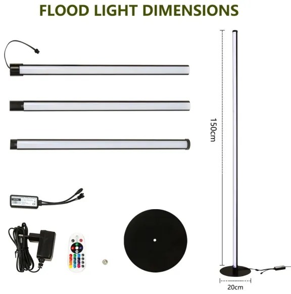 Immax NEO 07776L - LED RGB Stmívatelná lampa AMBIENTE LED/12W/230V Wi-Fi Tuya+DO