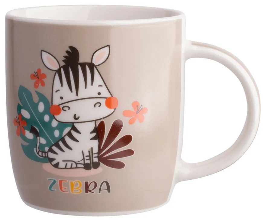 Altom Porcelánový hrnek Zebra, 300 ml