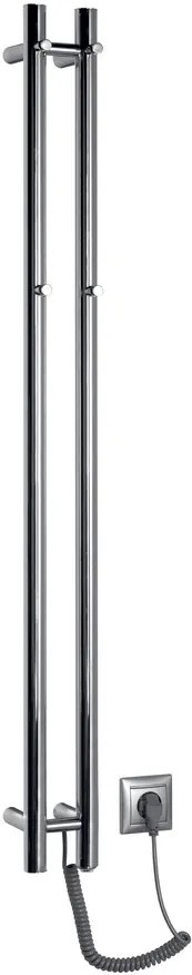 Sapho PAPINADO elektrický sušák ručníků 109 x 1200 mm 40 W chrom ER740