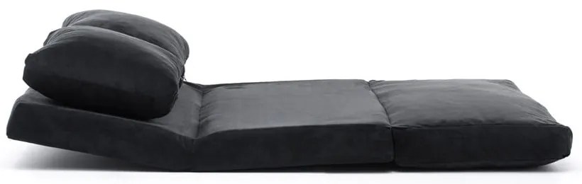 Černá rozkládací pohovka 120 cm Taida – Balcab Home