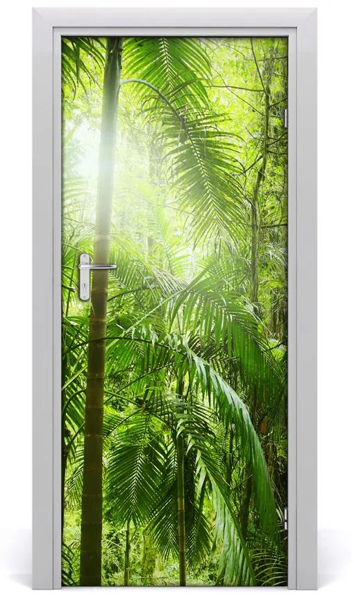 Fototapeta na dveře deštný les 75x205 cm
