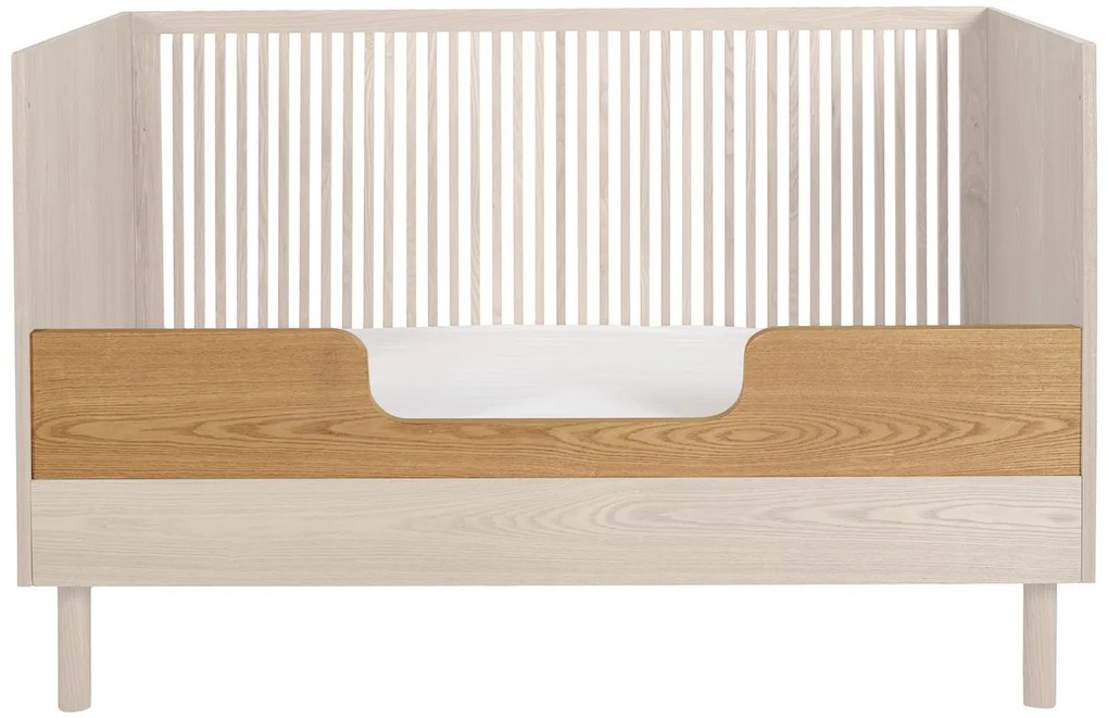 OnaDnes -20% Přírodní dřevěná zábrana na dětské postele Quax Hai-No-Ki 140 x 15 cm