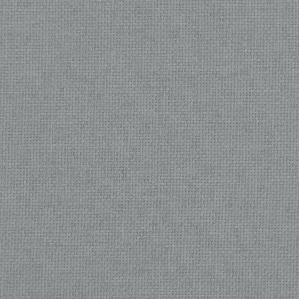 Dětská pohovka světle šedá 70 x 45 x 30 cm textil - Default Title