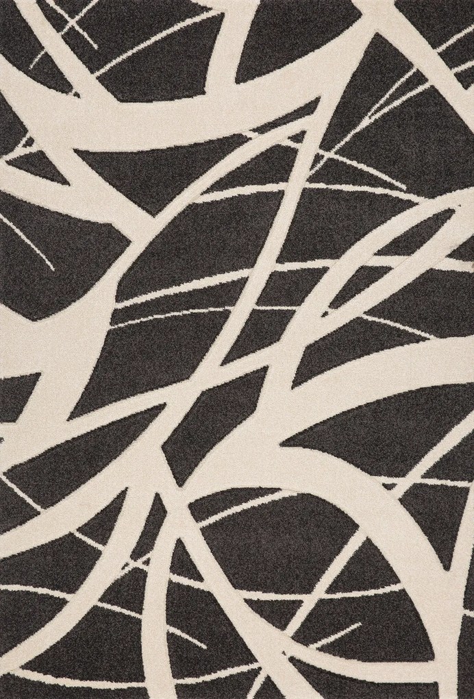 Oriental Weavers, Kusový koberec Portland 57/RT4E, 80x140, šedá, chodba / předsíň