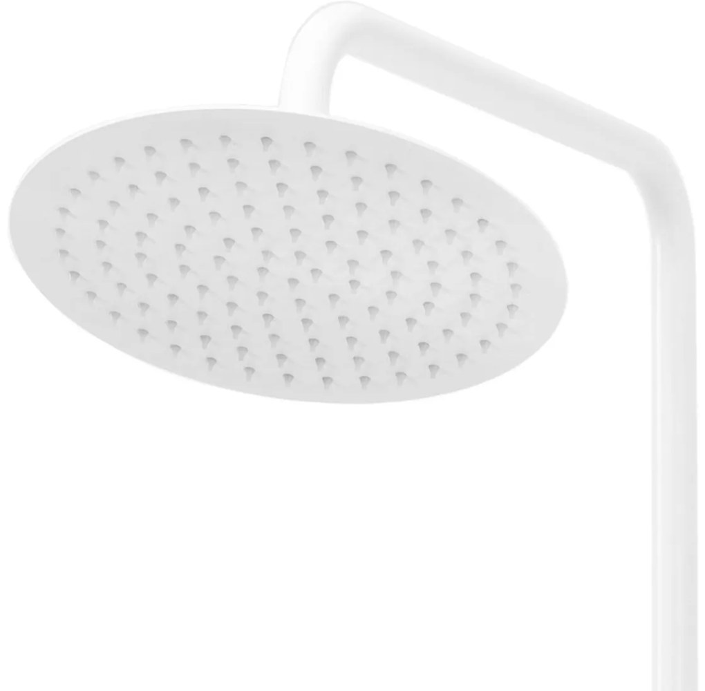 Rea Lungo, sprchová souprava s termostatickou baterií, bílá, REA-P6608