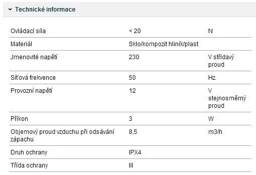 GEBERIT SIGMA 40 ovládací tlačítko