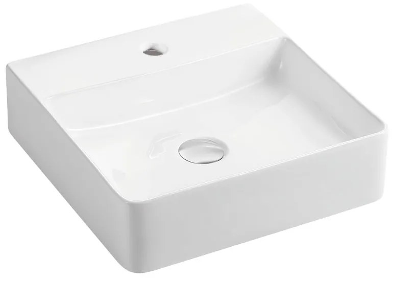 Mereo Mereo, Umyvadlo na desku i zavěšení bez přepadu, 330x290x110 mm, keramické, UC332911