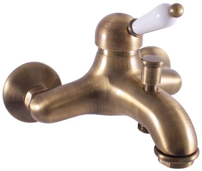 Slezák - RAV Vanová baterie LABE - L554.5SM, Stará mosaz (Bronz)