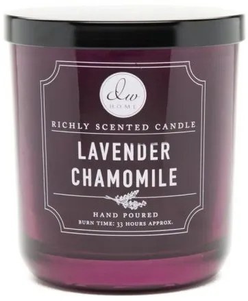 DW Home Vonná svíčka ve skle Levandule a heřmánek - Lavender Chamomile, 9,7oz