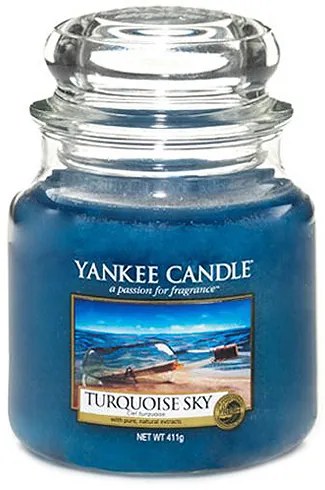 Yankee candle Svíčka ve skleněné dóze - Tyrkysová obloha, 410 g