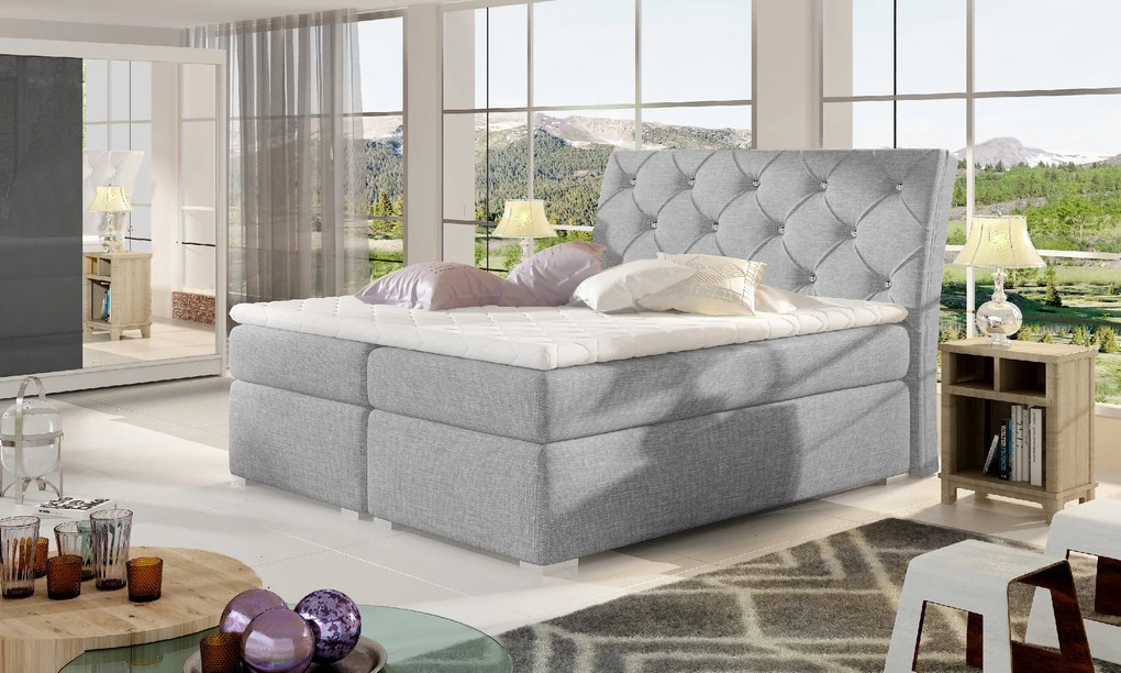 Boxspring Balvin 180x200 Materiál / Dekor: Sawana 14