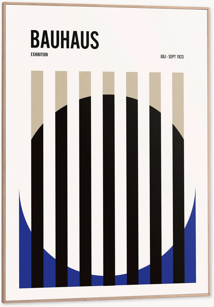 Zarámovaný digitální tisk Bauhaus