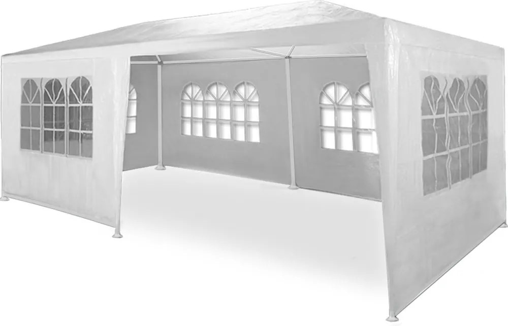 Párty stan bílý, 3x6m
