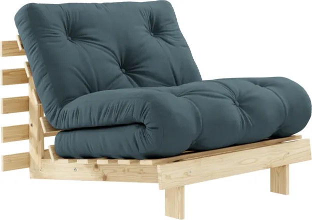 Karup Design Rozkládací pohovka ROOTS - 90 x 200 / 757 Petrol Blue