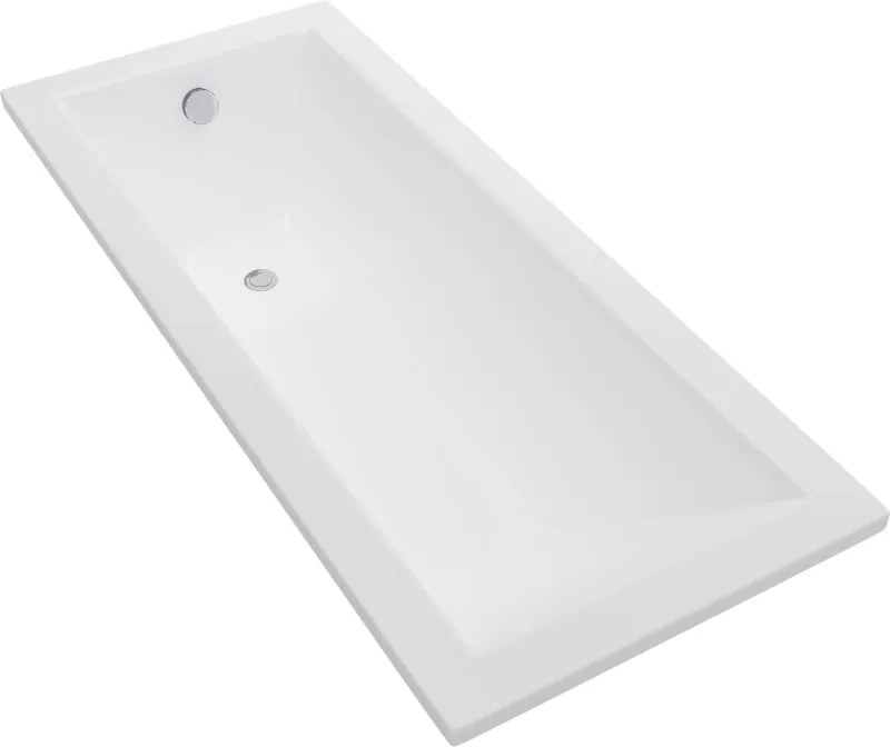 Mexen Cubik obdélníková vana 170 x 80 cm, bílá - 55031708000