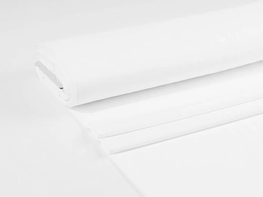 Biante Dekorační obdélníkový ubrus Rongo RG-013 Bílý 100x160 cm