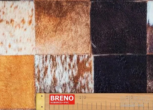 Breno Kusový koberec FIESTA 4306 White, 140x200 cm, Vícebarevné