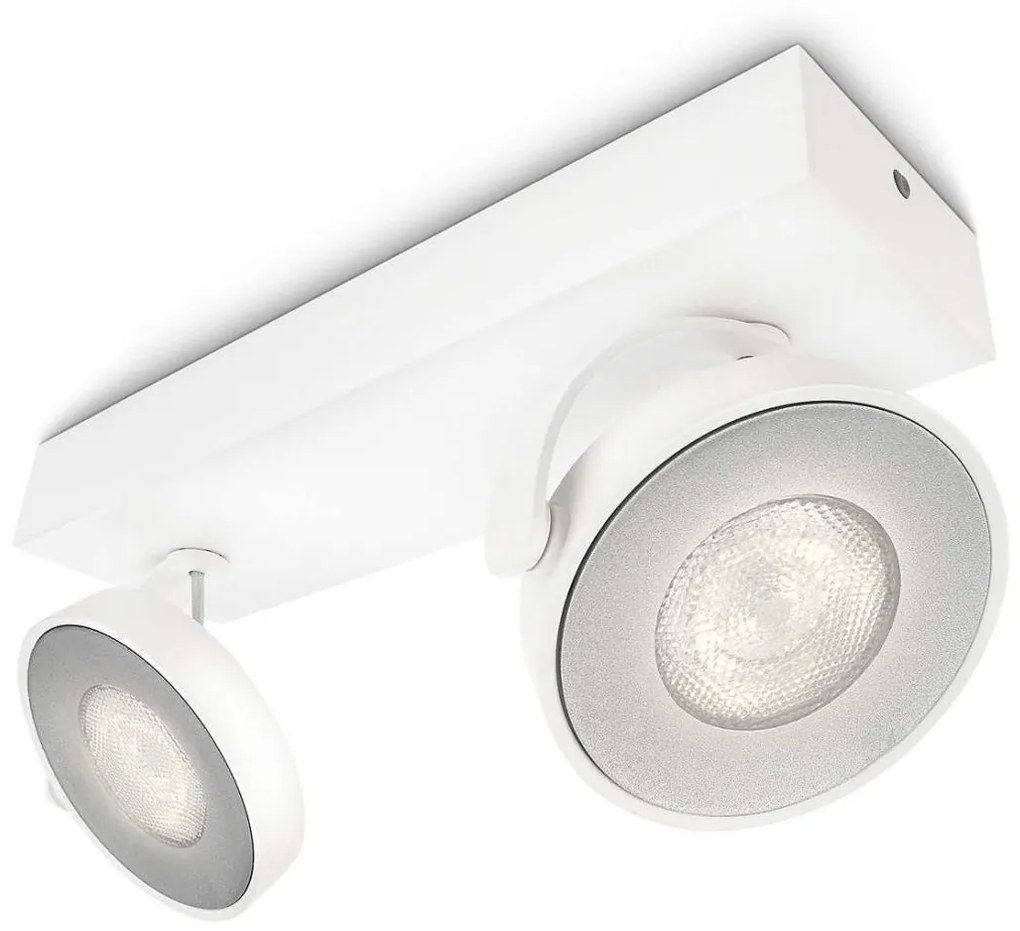 Philips | Philips 53172/31/16- LED Stmívatelné svítidlo MYLIVING CLOCKWORK 2xLED/4,5W/230V | P1056