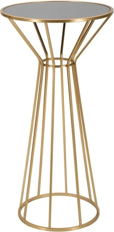 Designový odkládací stolek Hachirou 50 cm zlatý
