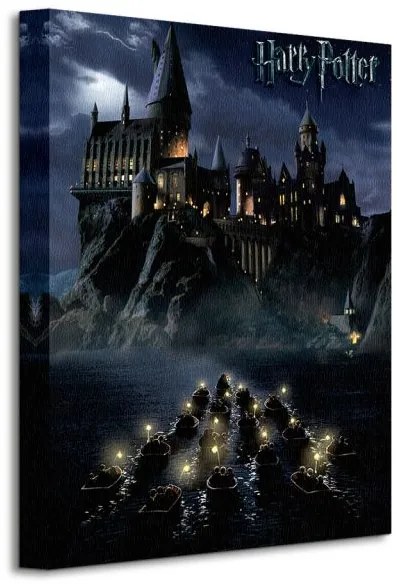 Art Group Obraz na plátně Harry Potter (Hogwarts School) Velikost: 30 x 40 cm