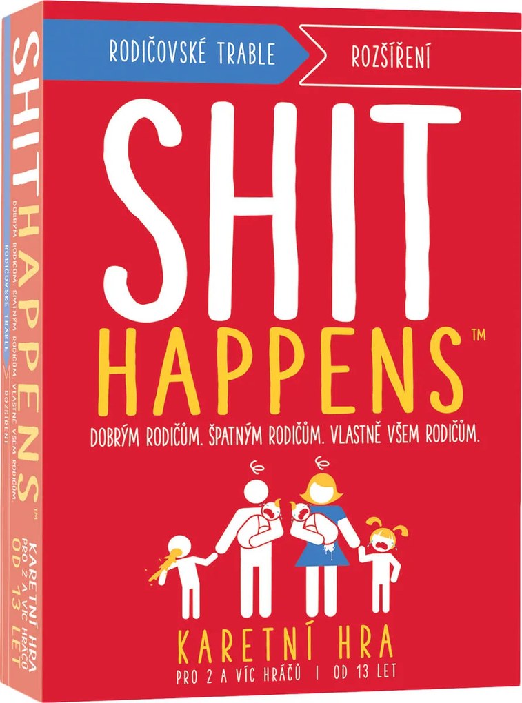 ASMODEE Hra Shit Happens Rodičovské trable (rozšíření) *SPOLEČENSKÉ HRY* go932367cz