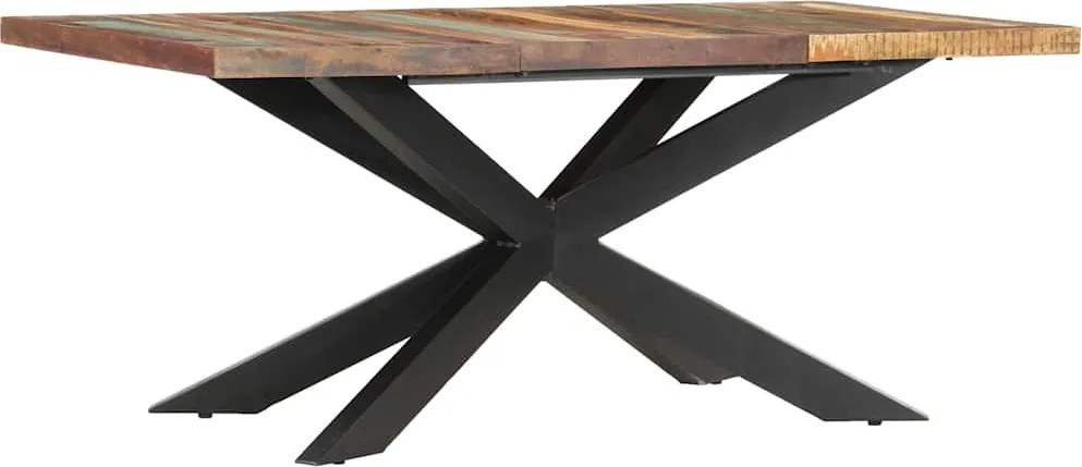 Jídelní stůl 180 x 90 x 76 cm masivní recyklované dřevo 285966