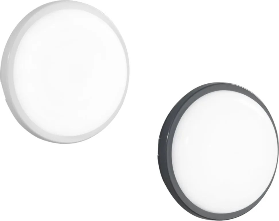 FAN LED-EVER-S BCO Venkovní nástěnné a stropní svítidlo LED EVER bílá, polykarbonát, 15 W, 1900 lm, 3000/4000 K, IP65, 16,9 x 6,2 cm - FANEUROPE