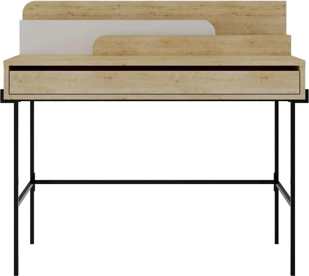 KALUNE DESIGN psací stůl LEILA světlý 108x60 cm 855DTE3851