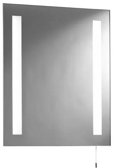 Nástěnné osvětlené zrcadlo se skříňkou LIVORNO s vypínačem 230V G5 2x14W IP44 - ASTRO