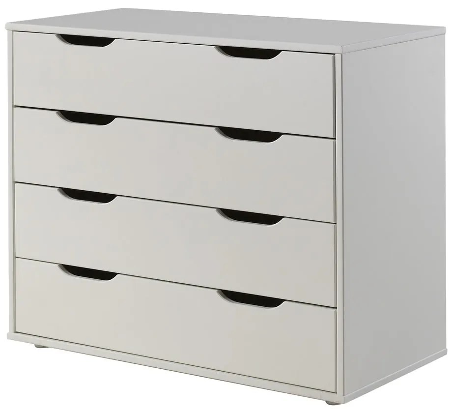Bílá dětská komoda 85,5x72x43 cm Pino – Vipack
