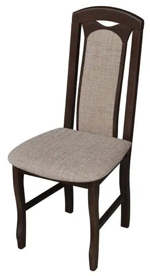 Židle JK34, Barva dřeva: bílá, Potah: Casablanca 2304