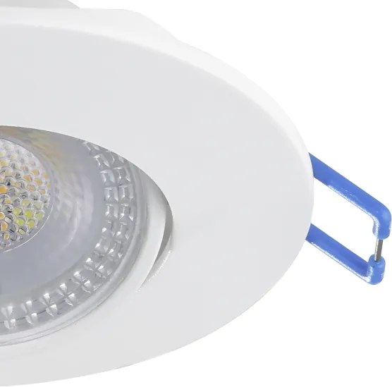 Eglo 300187 - SADA 10xLED Podhledové svítidlo GEDREZ LED/4,9W/230V pr. 9 cm bílá
