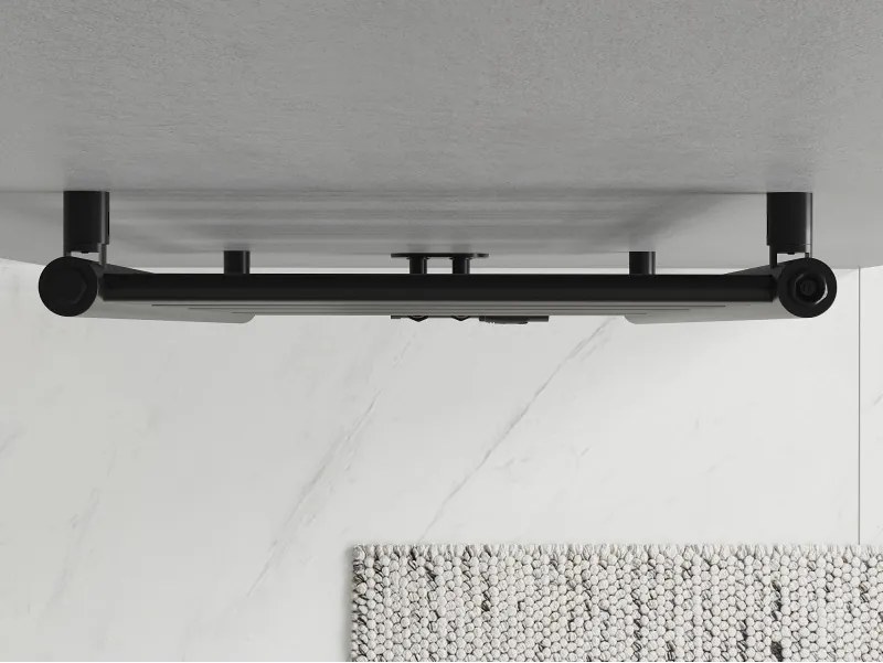 Mexen Yodo koupelnový radiátor 1200 x 500 mm, 382 W, černý - W113-1200-500-00-70