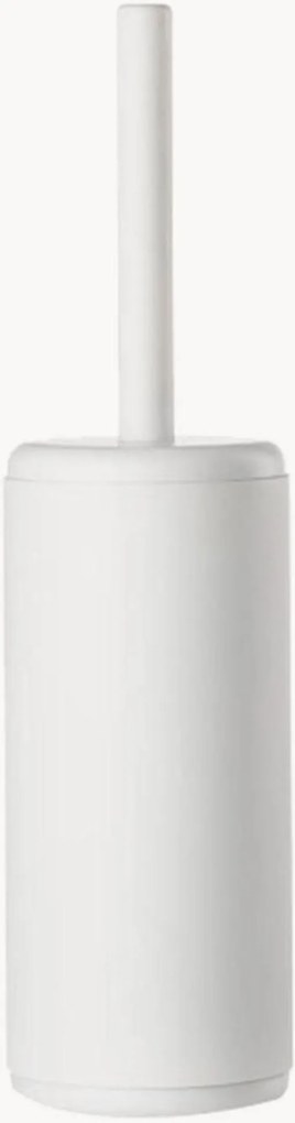 WC kartáč s nádobou Rim White