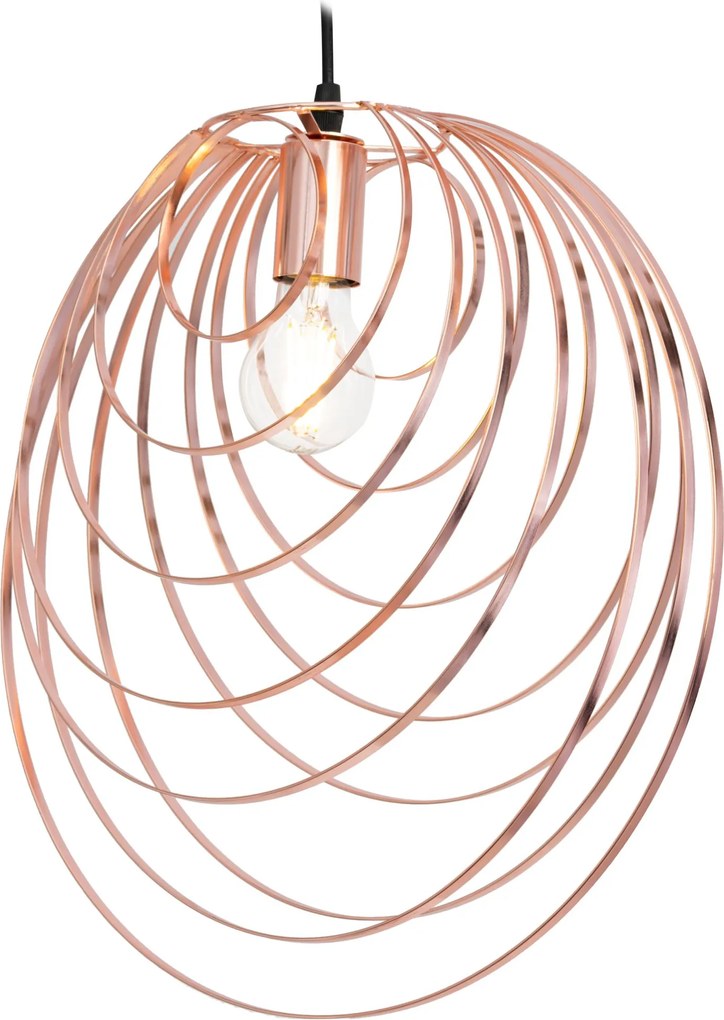 Toolight - Moderní stropní lampa APP427-1CP, růžové zlato, OSW-00559