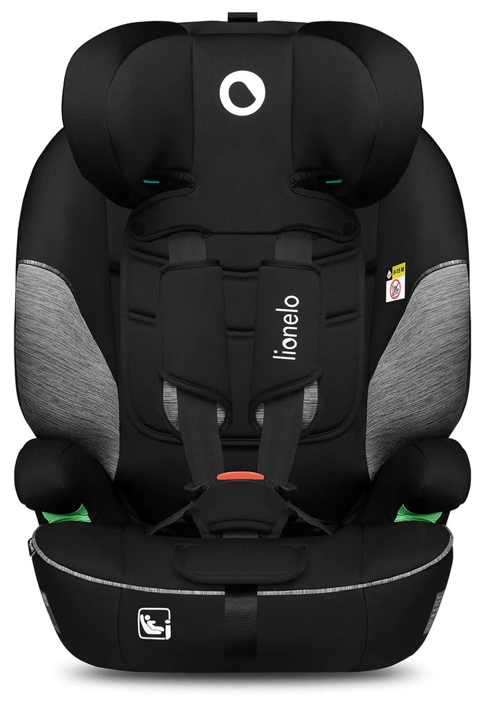 Autosedačka Lionelo Levi I-Size 76 - 150 cm Farba: Sporty Black