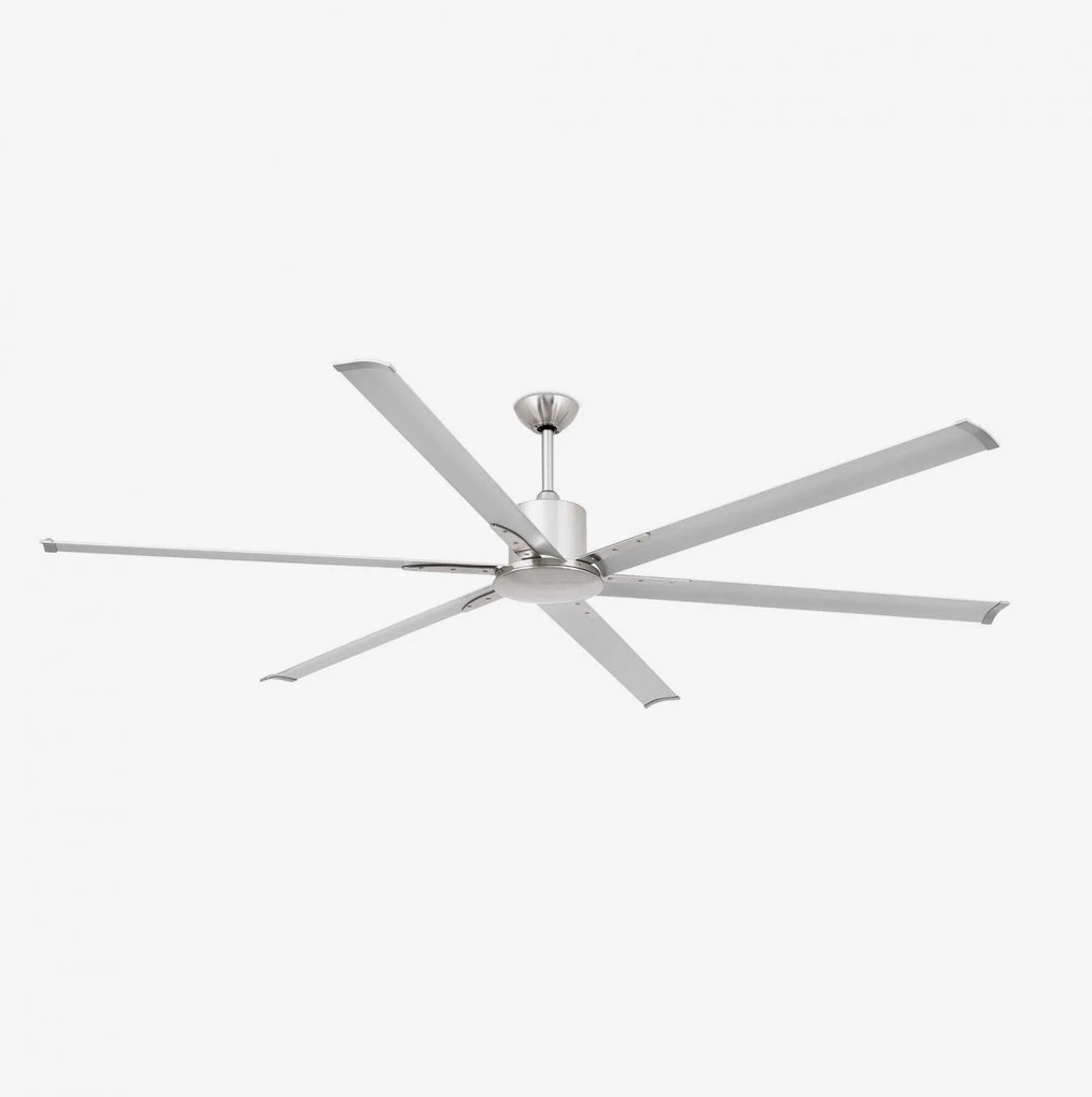 FARO 33465A ANDROS XL, anodizovaná šedá, stropní ventilátor - FARO