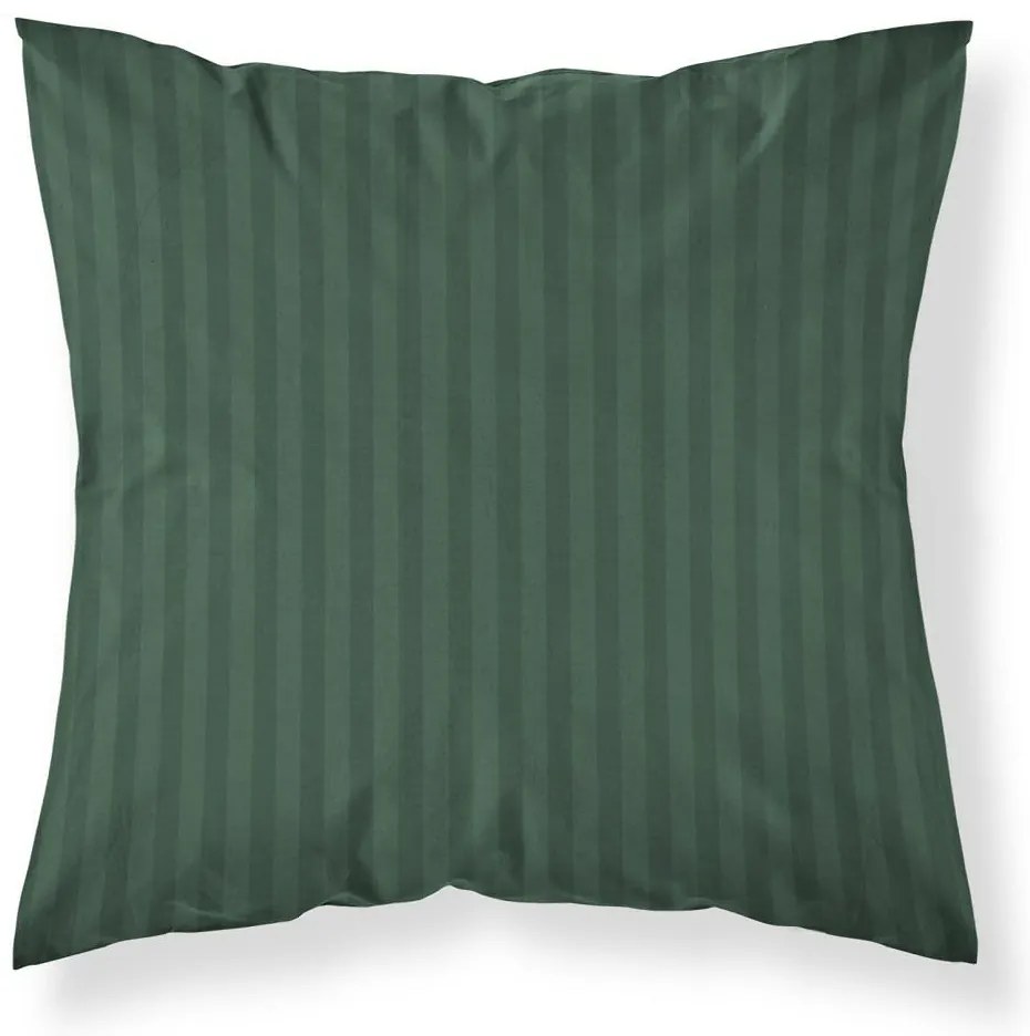 Detexpol Povlak na polštář Adamash 40x40 olivový jednobarevné pruhy 1 cm Pure