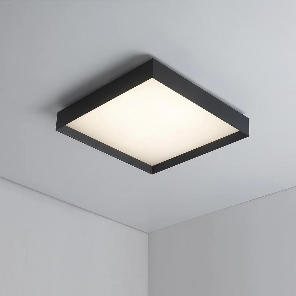 ACB Iluminacion Stropní LED svítidlo MUNICH, š. 40 cm, 26W, CRI90 Barva: Bílá, Stmívání: DALI/PUSH