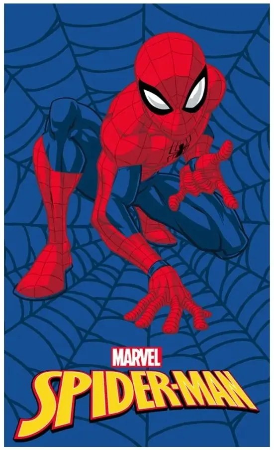 Dětský ručník Spiderman - motiv Pavoučí muž - 100% bavlna - 30 x 50 cm