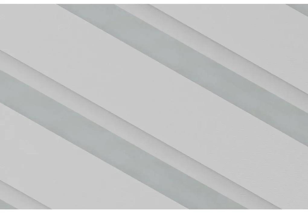 Dekodum Roleta den a noc v bílé kazetě zatemňovací, barva látky Ocelová Šířka (cm): 59, Výška (cm): Standardní (do 150 cm), Strana mechanismu: Práva