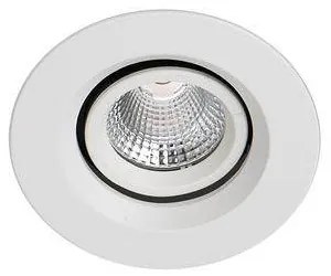 LED podhledové světlo do koupelny TORRES, 13W, teplá bílá, 8,5cm, kulaté Italux TORRES DA-401C/WK-WW/50