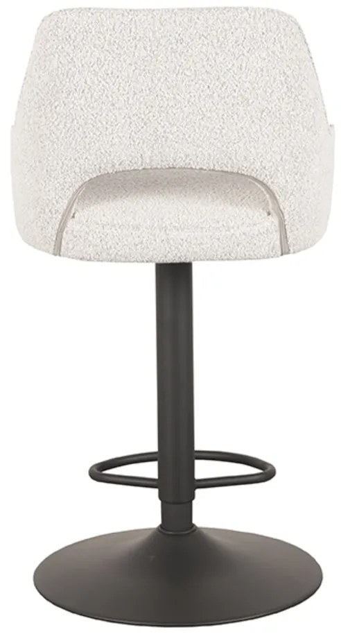 LABEL51 barová židle FER bílé bouclé CM-55.013