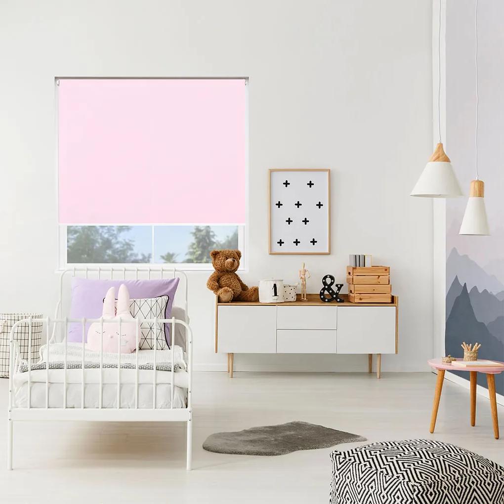 FOA Látková roleta, STANDARD, Světle růžová, LM 062 , 38 x 150 cm
