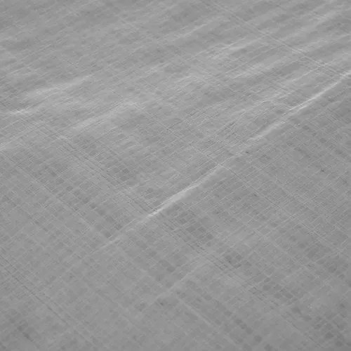 Krycí plachta s kovovými oky Gardlov 24652 120g/m2, 3x4m, stříbrná